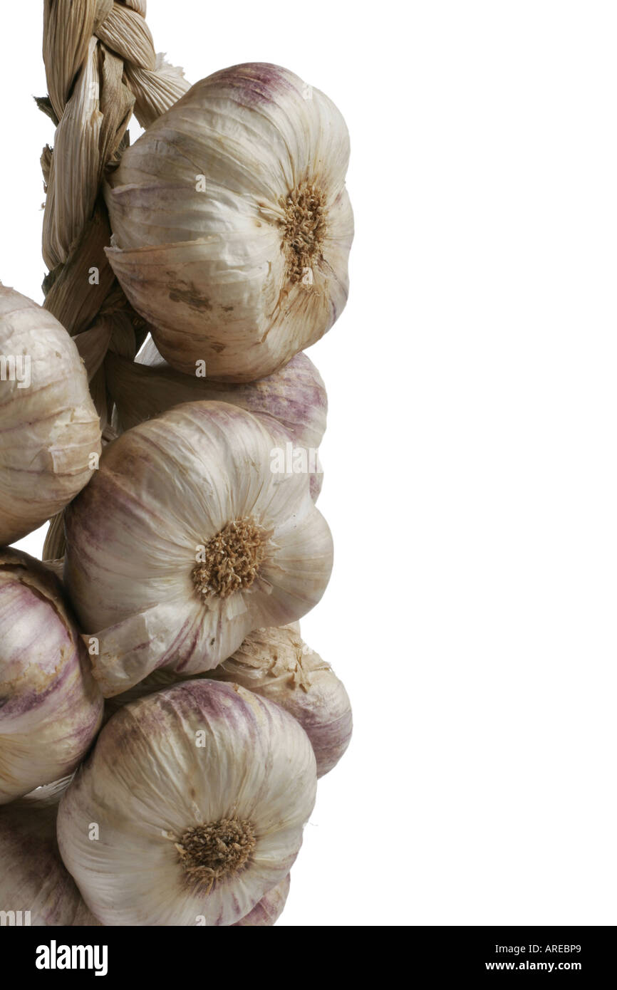 Garlic string hi-res stock photography and images - Alamy