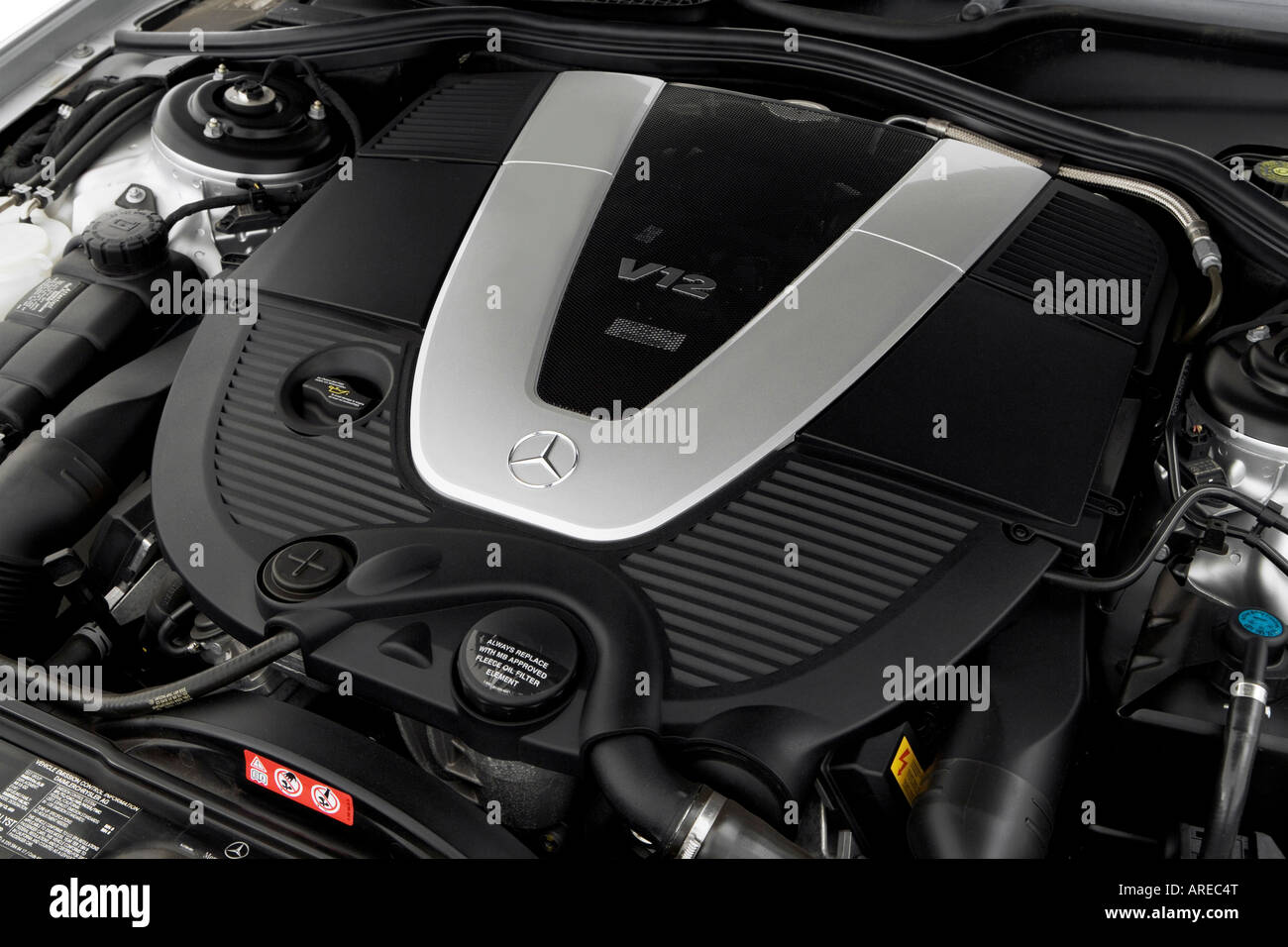 Mercedes engine Cut Out Stock Images & Pictures - Alamy