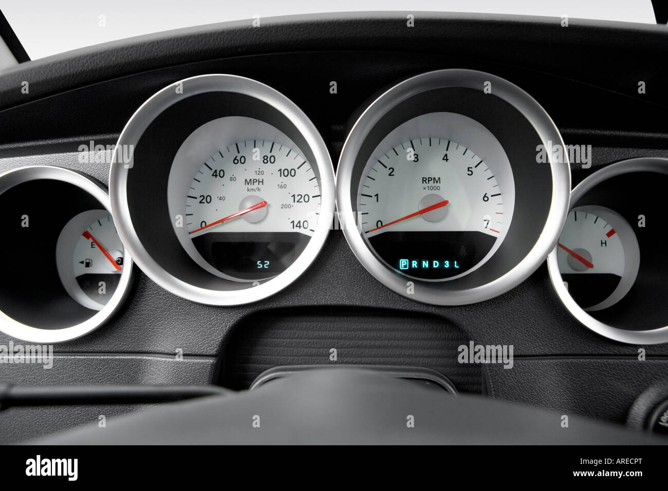 Car speedometer 2005 hi-res stock photography and images - Alamy