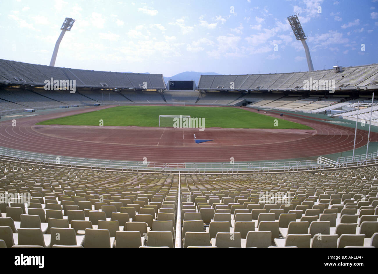 OAKA sports centre venue for Olympic Games 2004 Athens Greece Stock ...