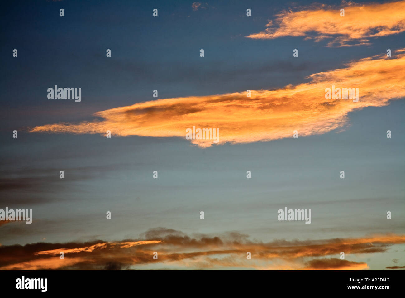 SUNSET SHEFFIELD ENGLAND Stock Photo - Alamy