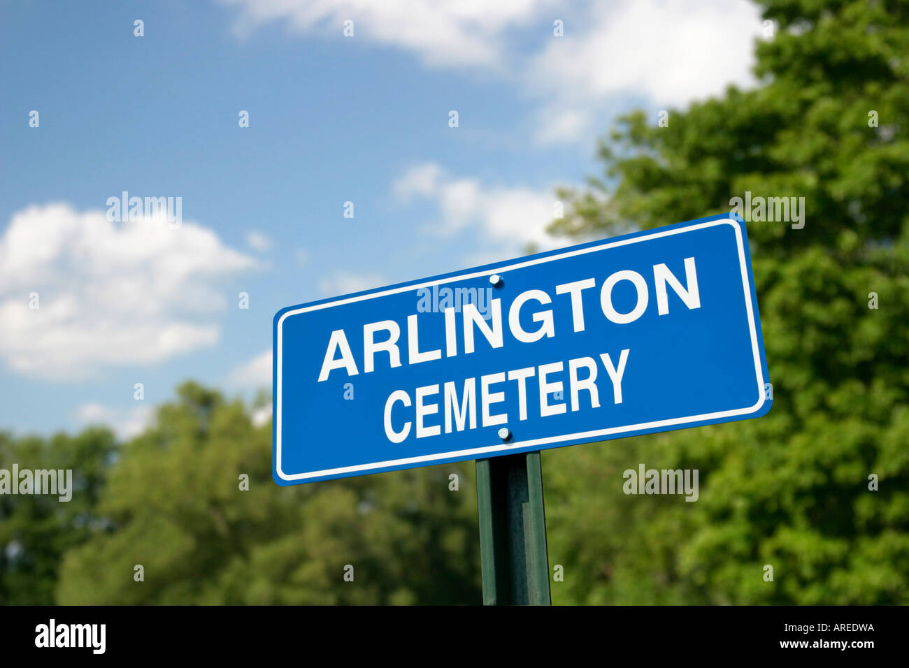 Entrance sign arlington national cemetery hi-res stock photography and ...