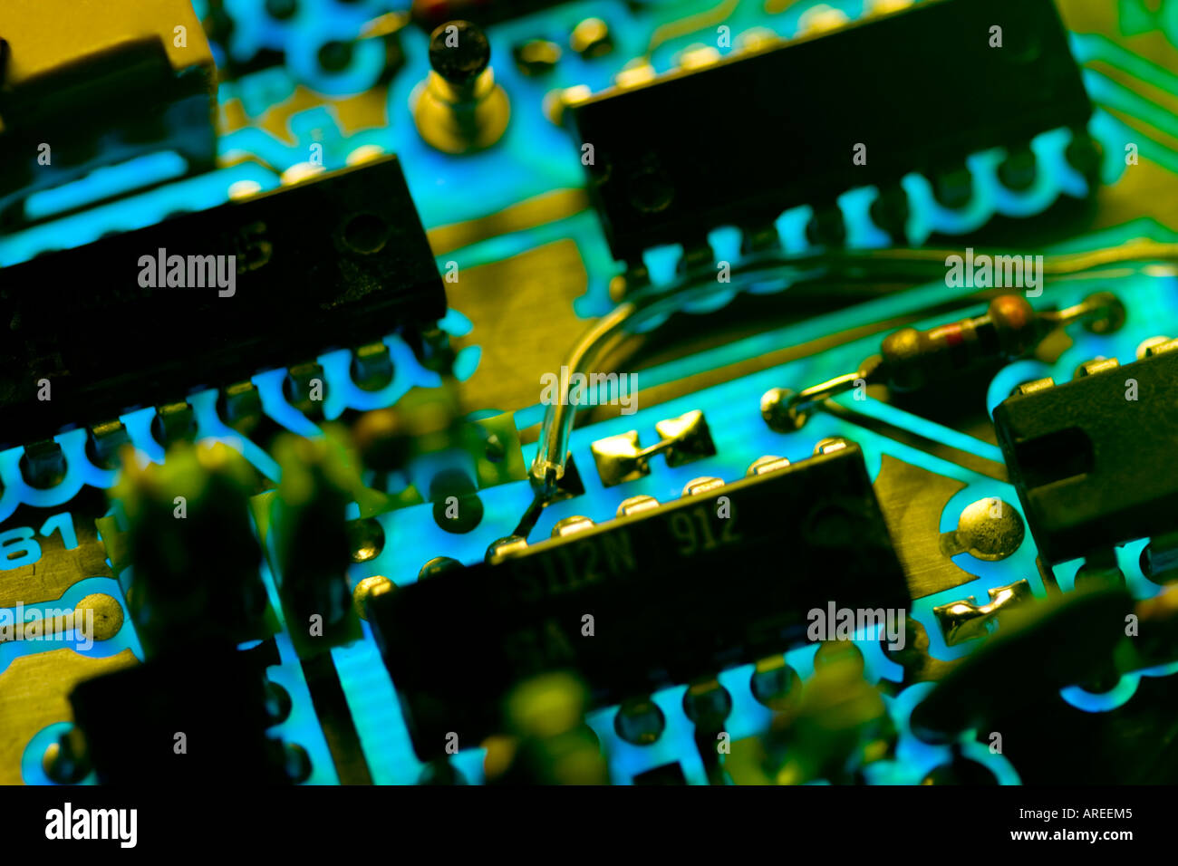 Digital signal processing circuit board hi-res stock photography and ...