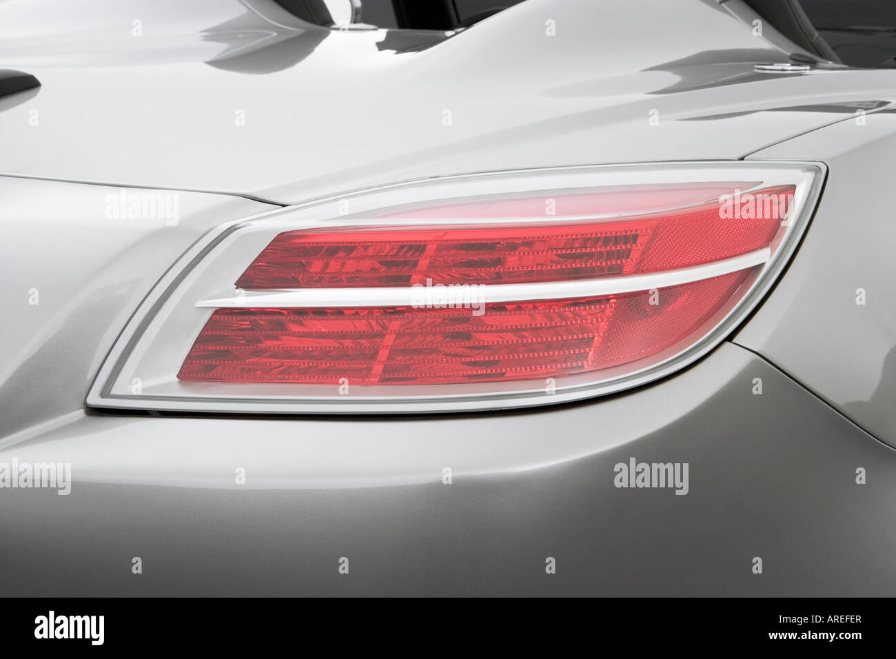 2006 Saturn Sky in Silver - Tail light Stock Photo - Alamy