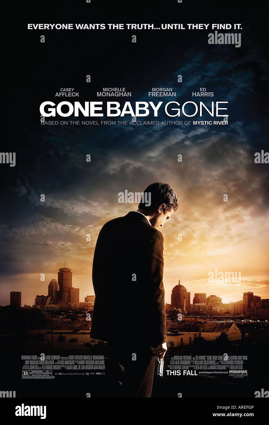 Gone baby gone year 2007 director Ben Affleck movie poster fr Stock ...