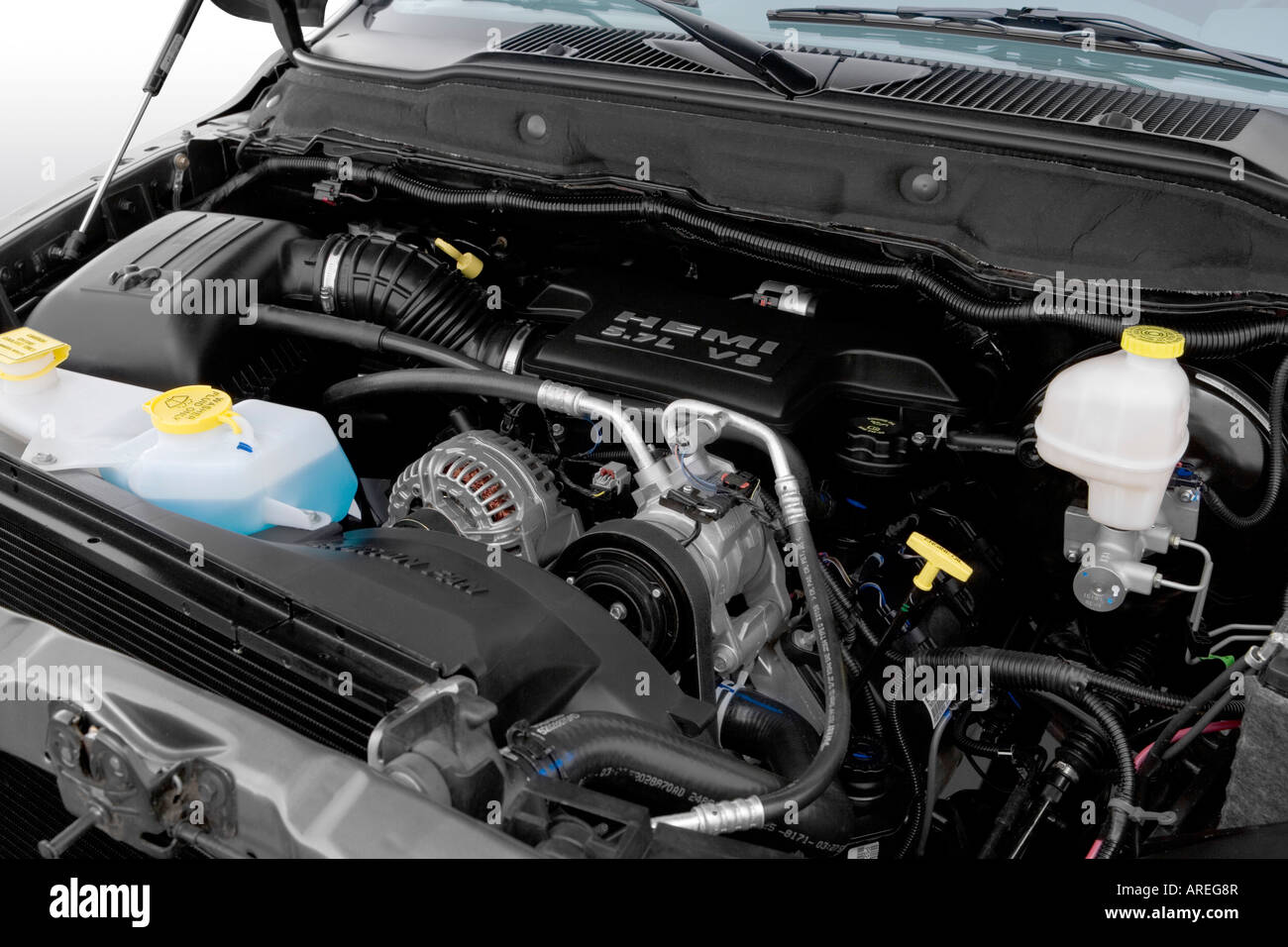 2006 Dodge Ram 1500 SLT Mega in Gray - Engine Stock Photo - Alamy