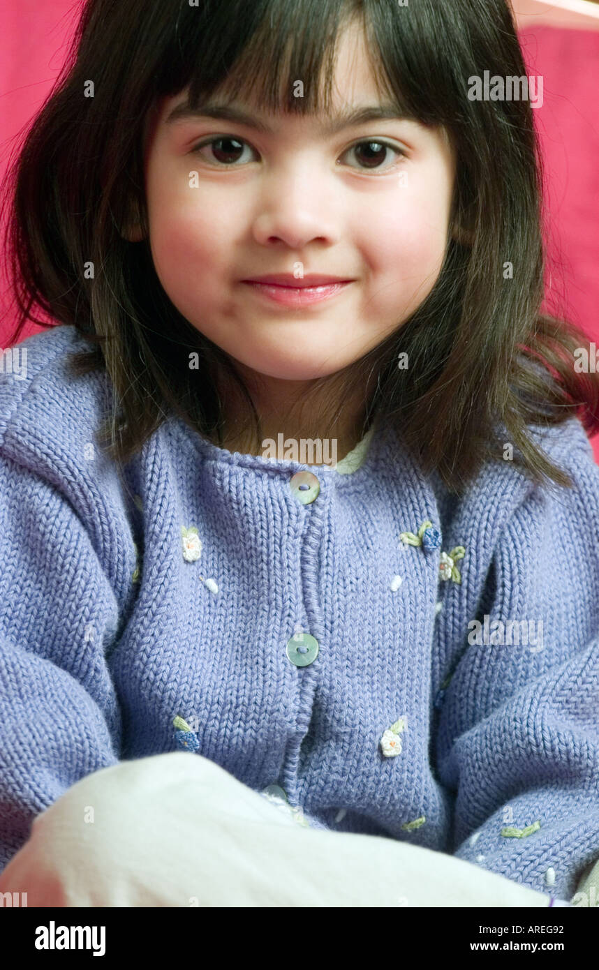 Portrait Filipino and Caucasian racially mixed girl Stock Photo - Alamy