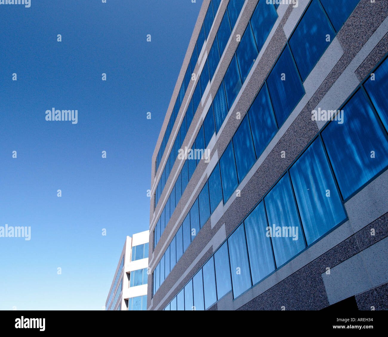 Office building in the Dulles Technology Corridor outside of Reston VA ...