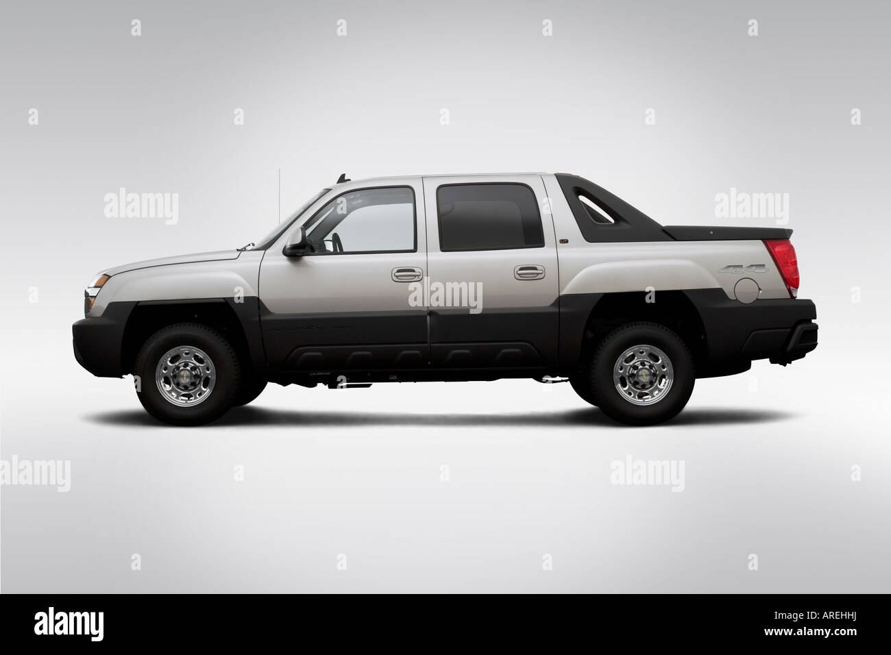 2006 Chevrolet Avalanche 2500 LT in Silver - Drivers Side Profile Stock ...