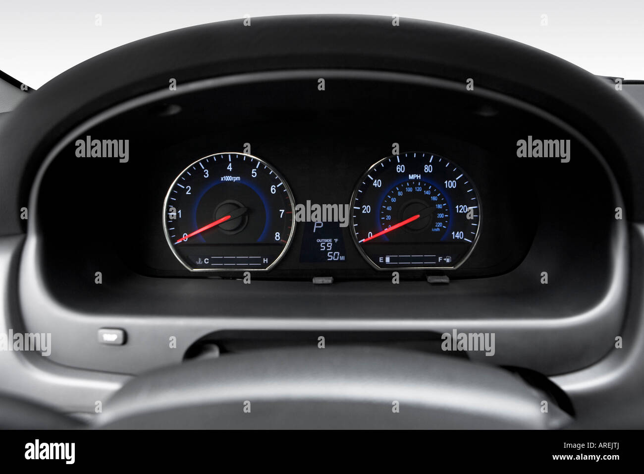 2006 Kia Optima (MY2006.5) EX in Silver - Speedometer/tachometer Stock ...