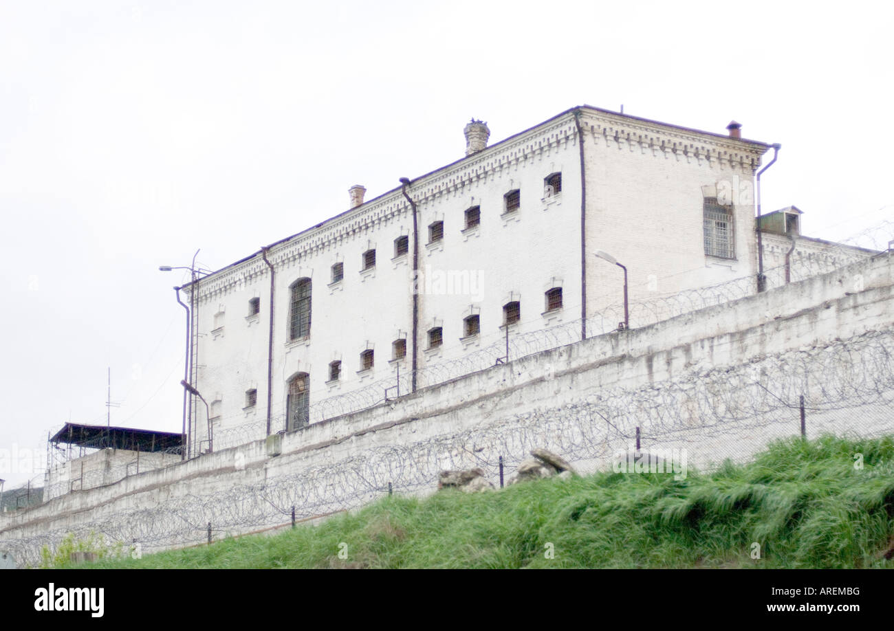 The White Swan Prison in the North Caucasus city of Pyatigorsk in ...