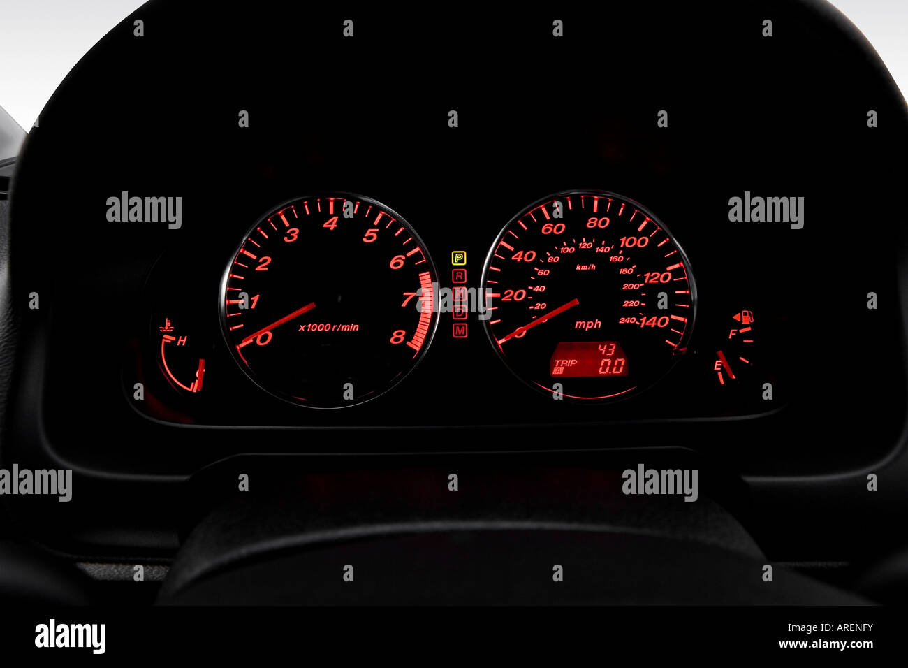 2006 Mazda MAZDA6 s Grand Sport in Black - Speedometer/tachometer Stock ...