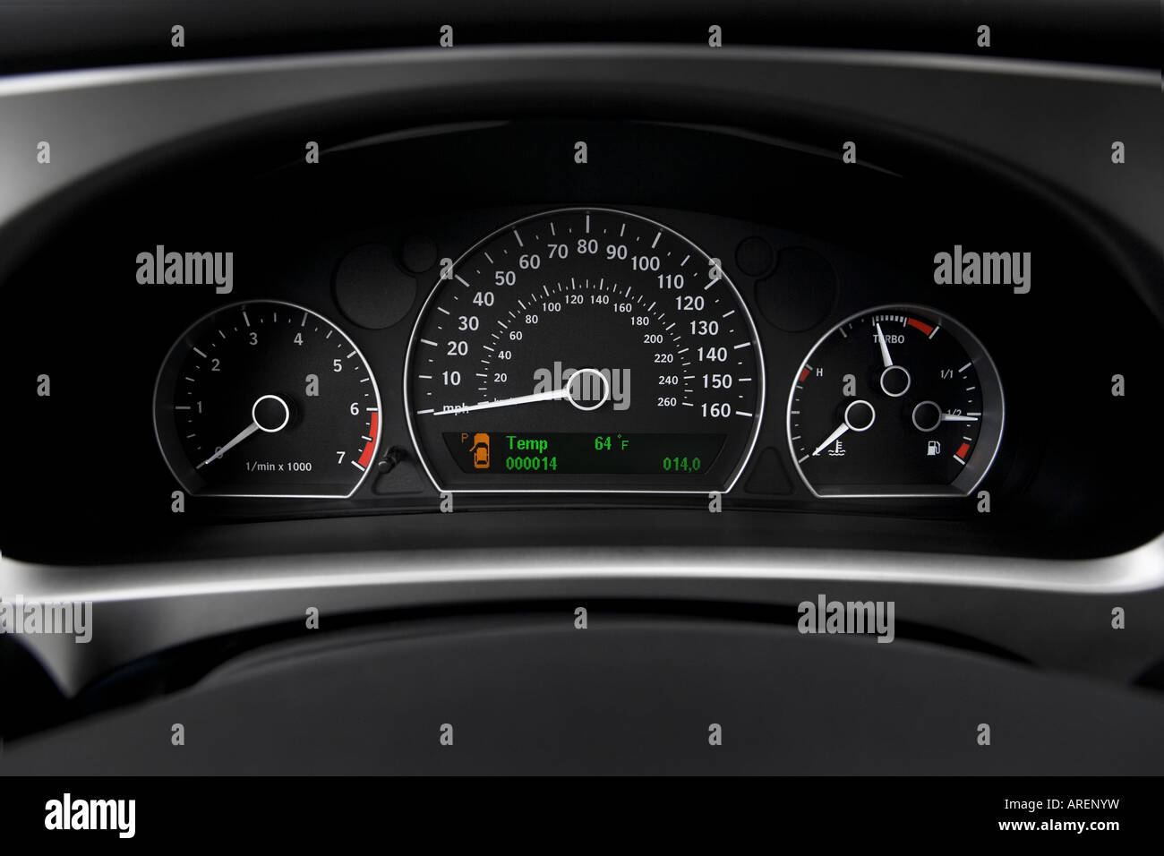 Saab steering wheel hi-res stock photography and images - Alamy