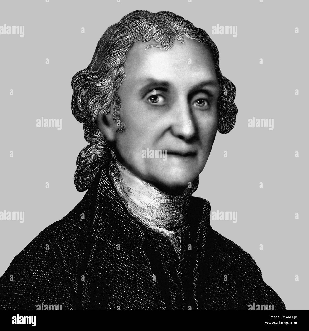 Joseph Priestley 1733 1804 English Clergyman Chemist Stock Photo - Alamy
