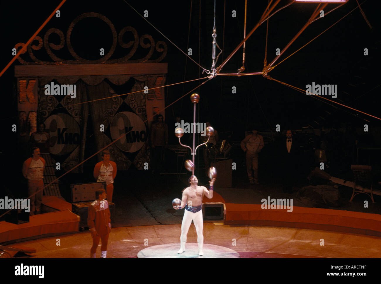 Circus strong man hi-res stock photography and images - Alamy