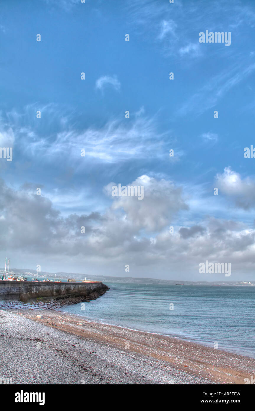 Uk breakwater hi-res stock photography and images - Alamy