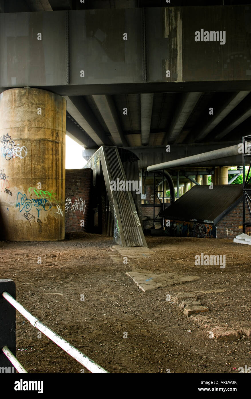 Under Spaghetti Junction Stock Photo - Alamy