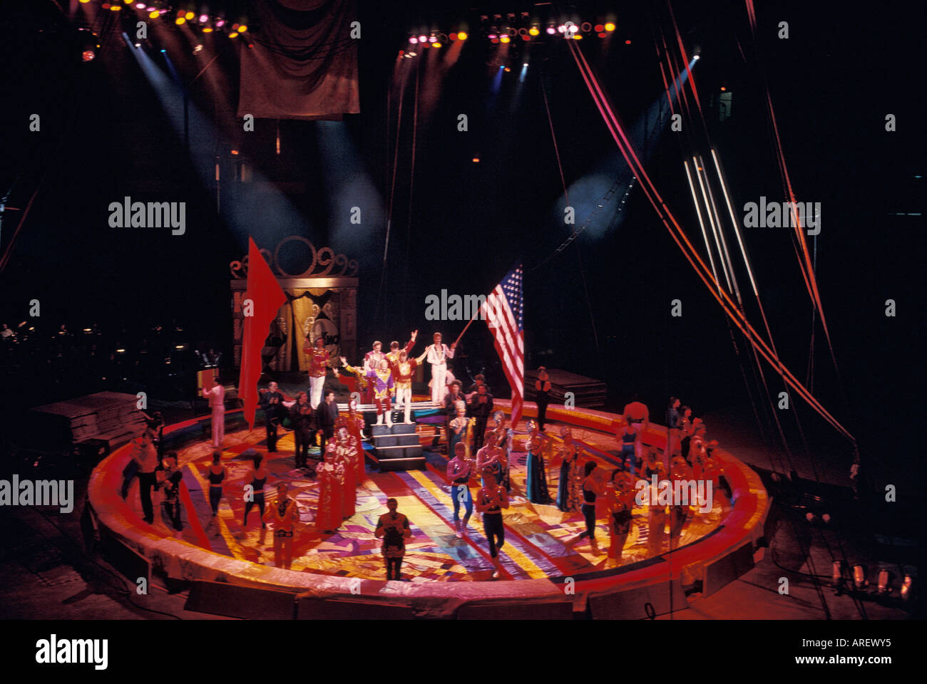 circus grand finale parade Stock Photo - Alamy