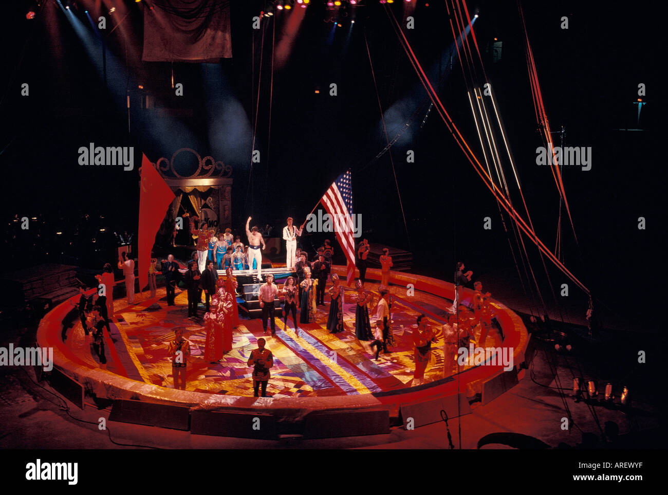 circus grand finale parade Stock Photo - Alamy