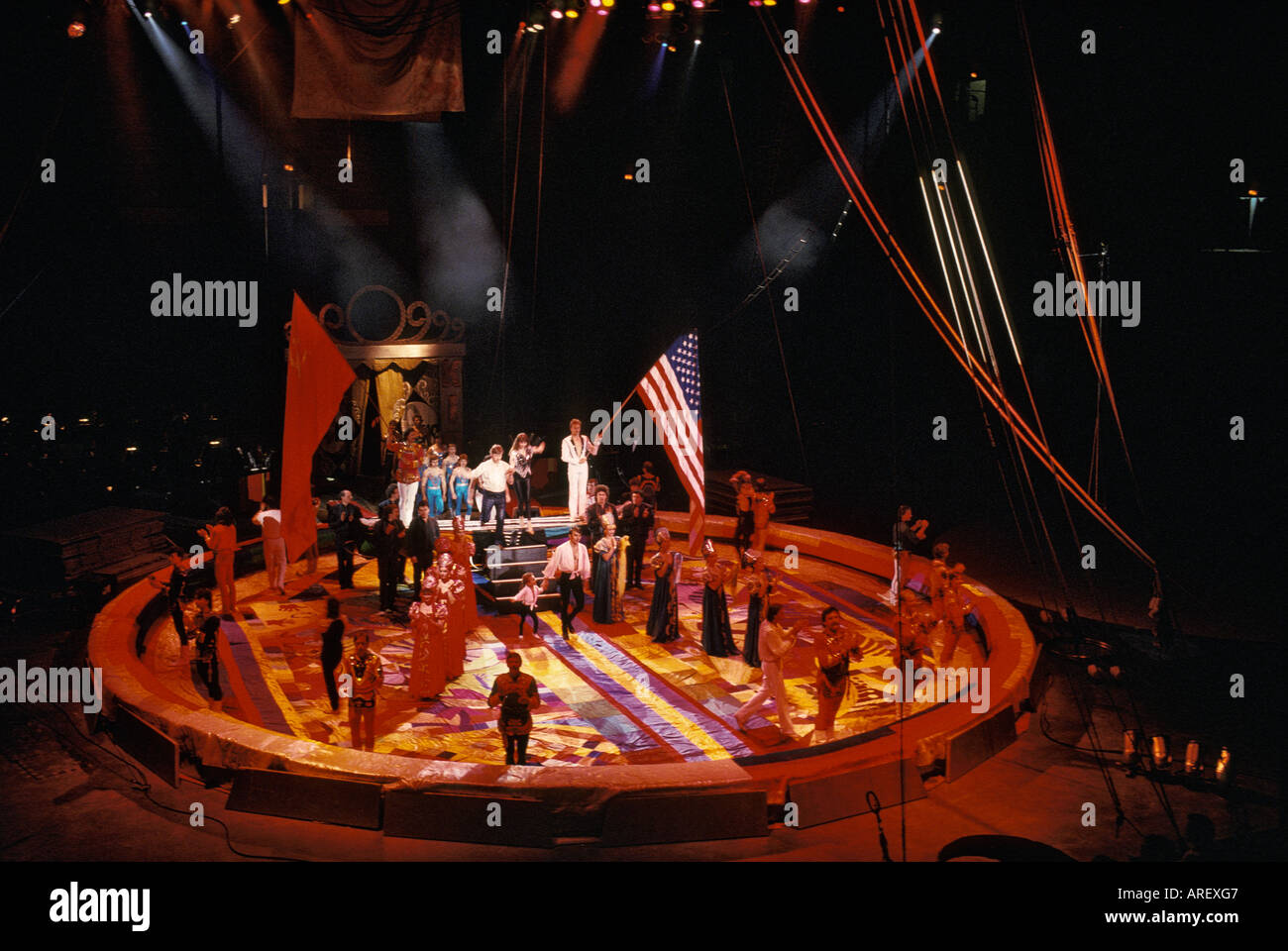 circus grand finale parade Stock Photo, Royalty Free Image: 9162118 - Alamy