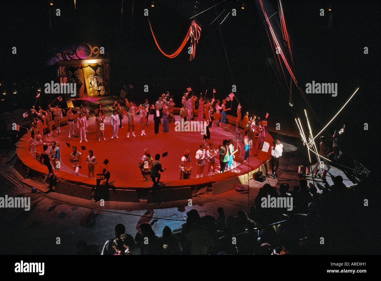 circus grand finale parade Stock Photo - Alamy