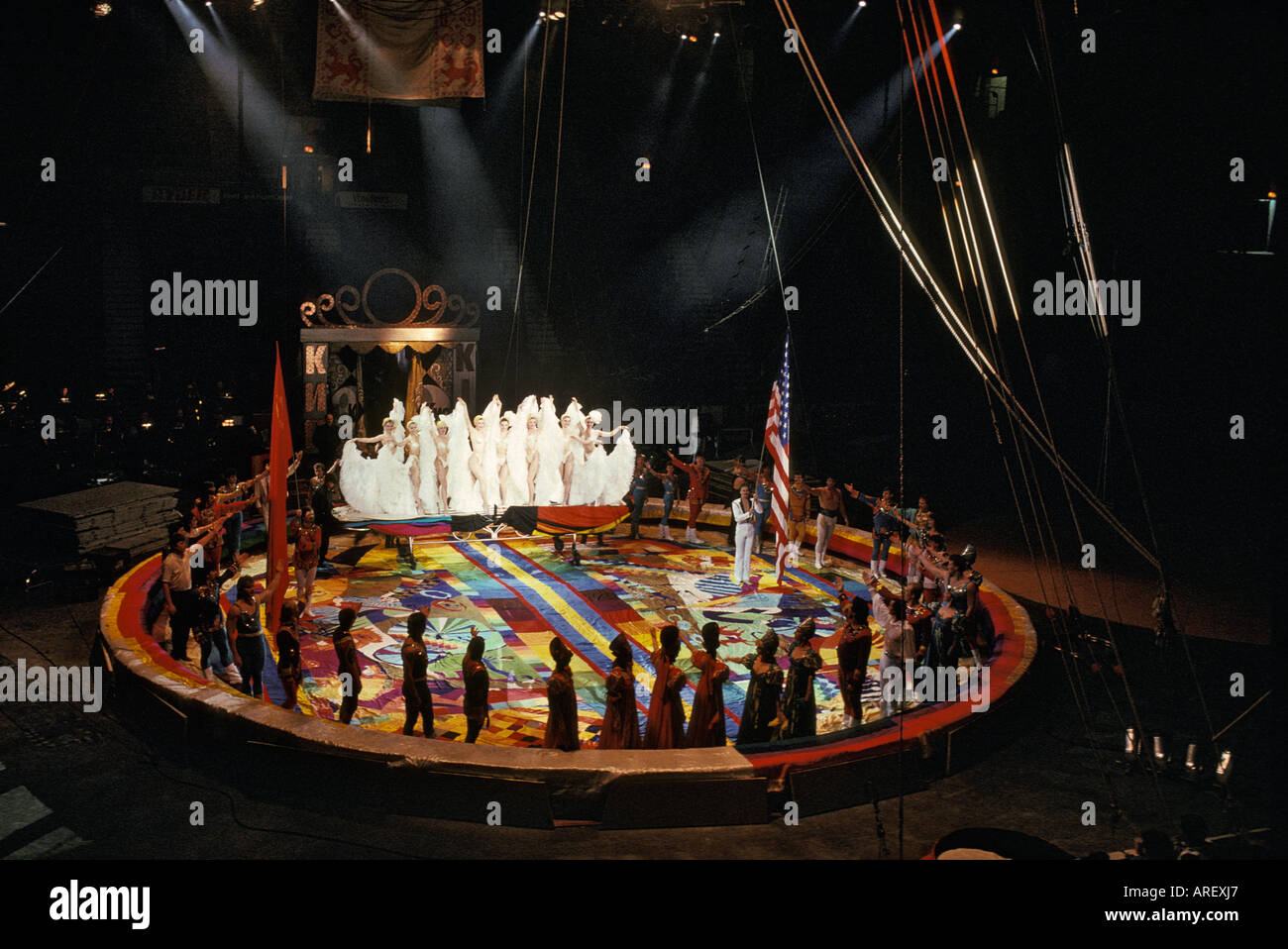 circus grand finale parade Stock Photo - Alamy