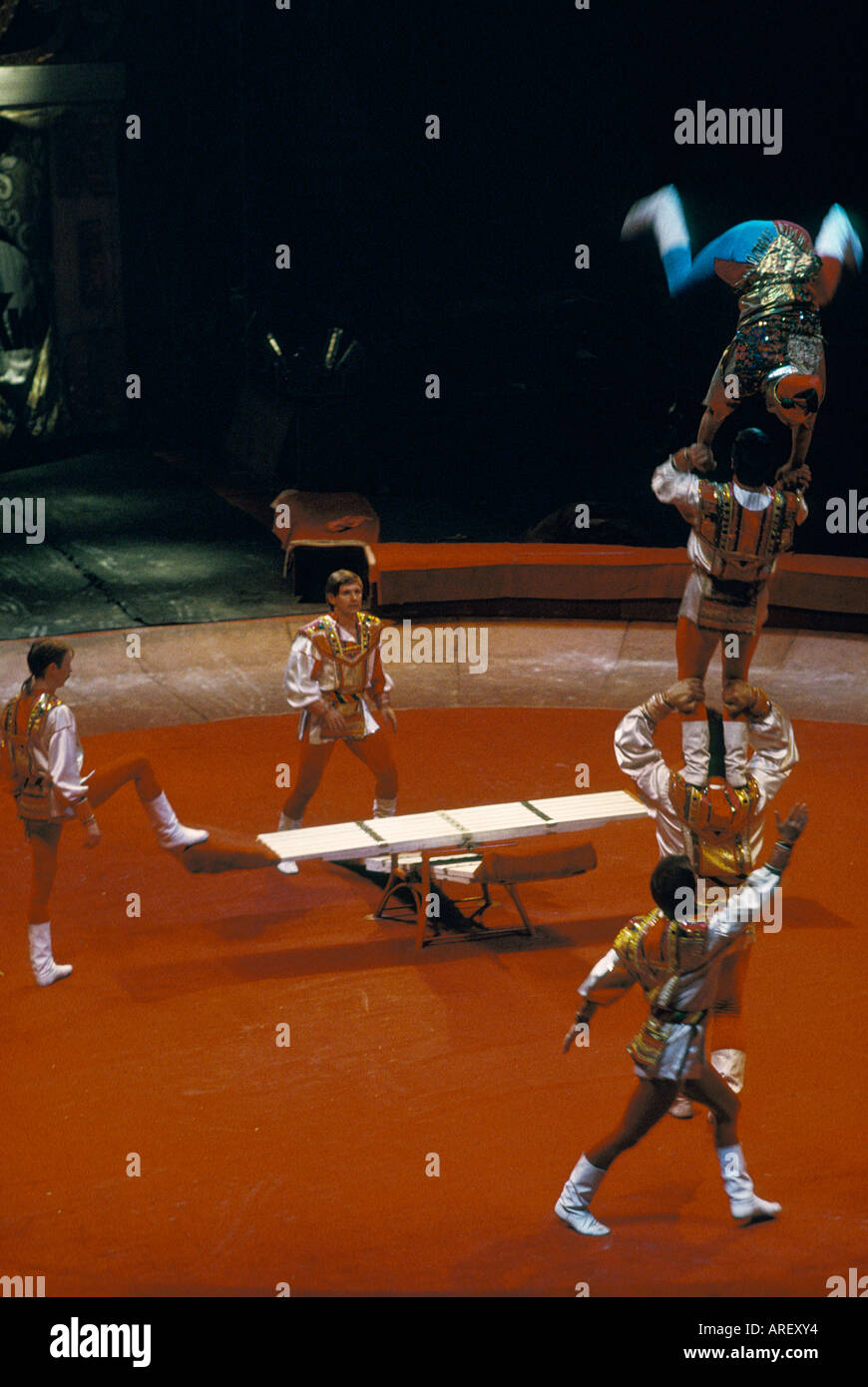 Circus balance balancing troupe hi-res stock photography and images - Alamy