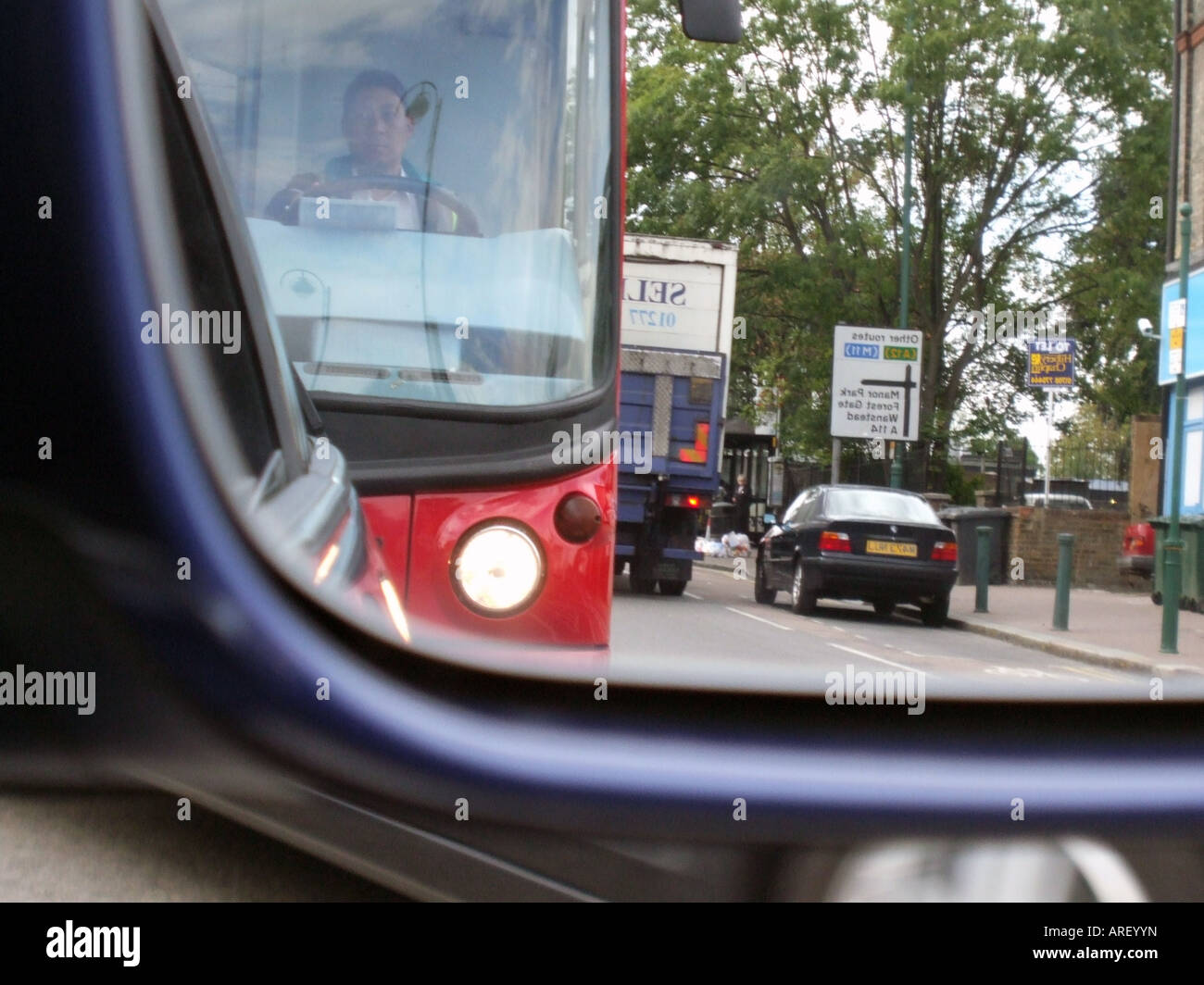 Driver stuck in traffic uk hi-res stock photography and images - Alamy