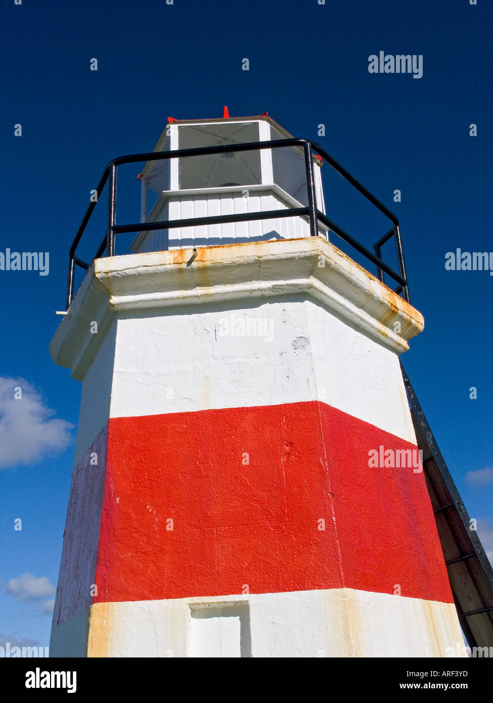 Crinan Lighthouse at Crinan harbour Argyll Scotland Stock Photo - Alamy