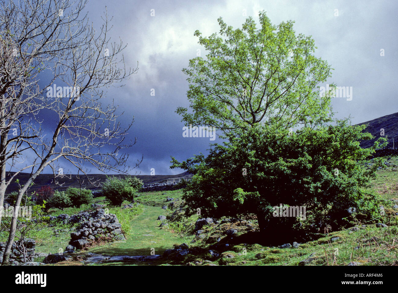 Storm Clouds in Llanbedr, North Wales, UK Stock Photo - Alamy