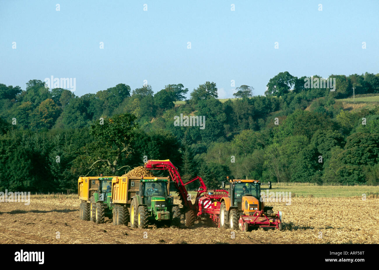 Tandem trailers hi-res stock photography and images - Alamy