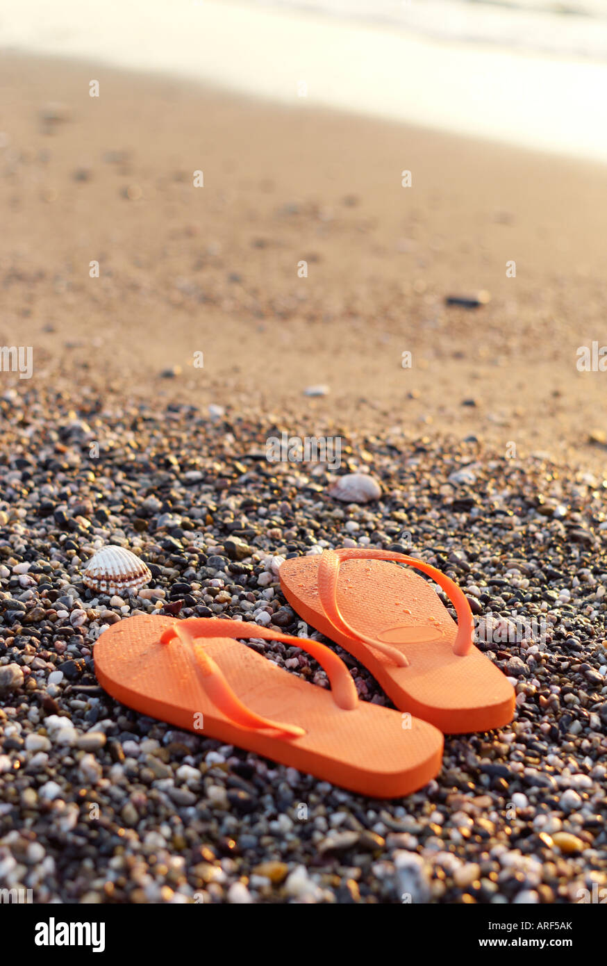 Orange sandals hi-res stock photography and images - Alamy