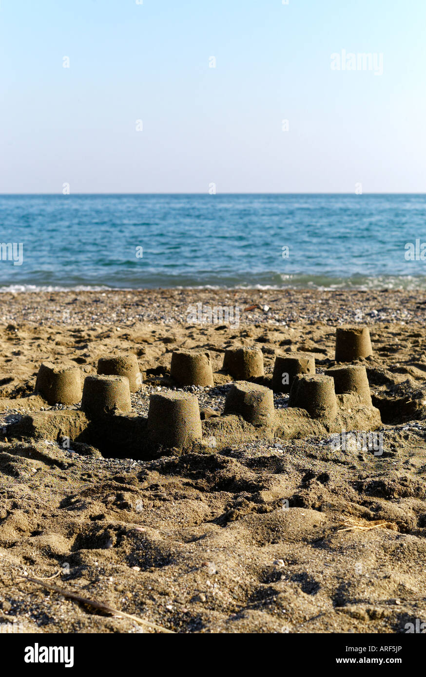Sand sandcastle hi-res stock photography and images - Alamy