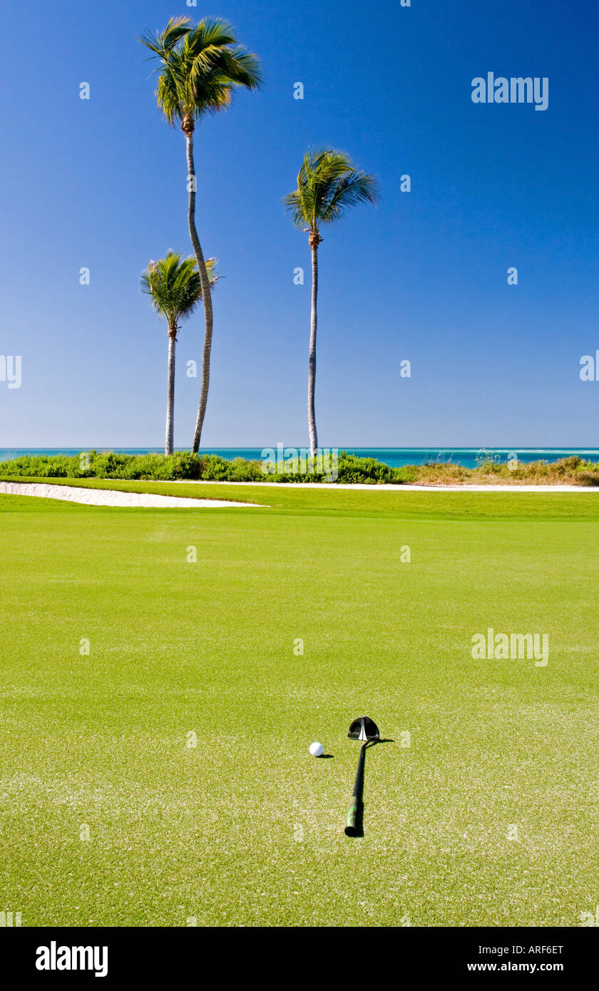 Golf course resort scenes of players and holes Stock Photo - Alamy