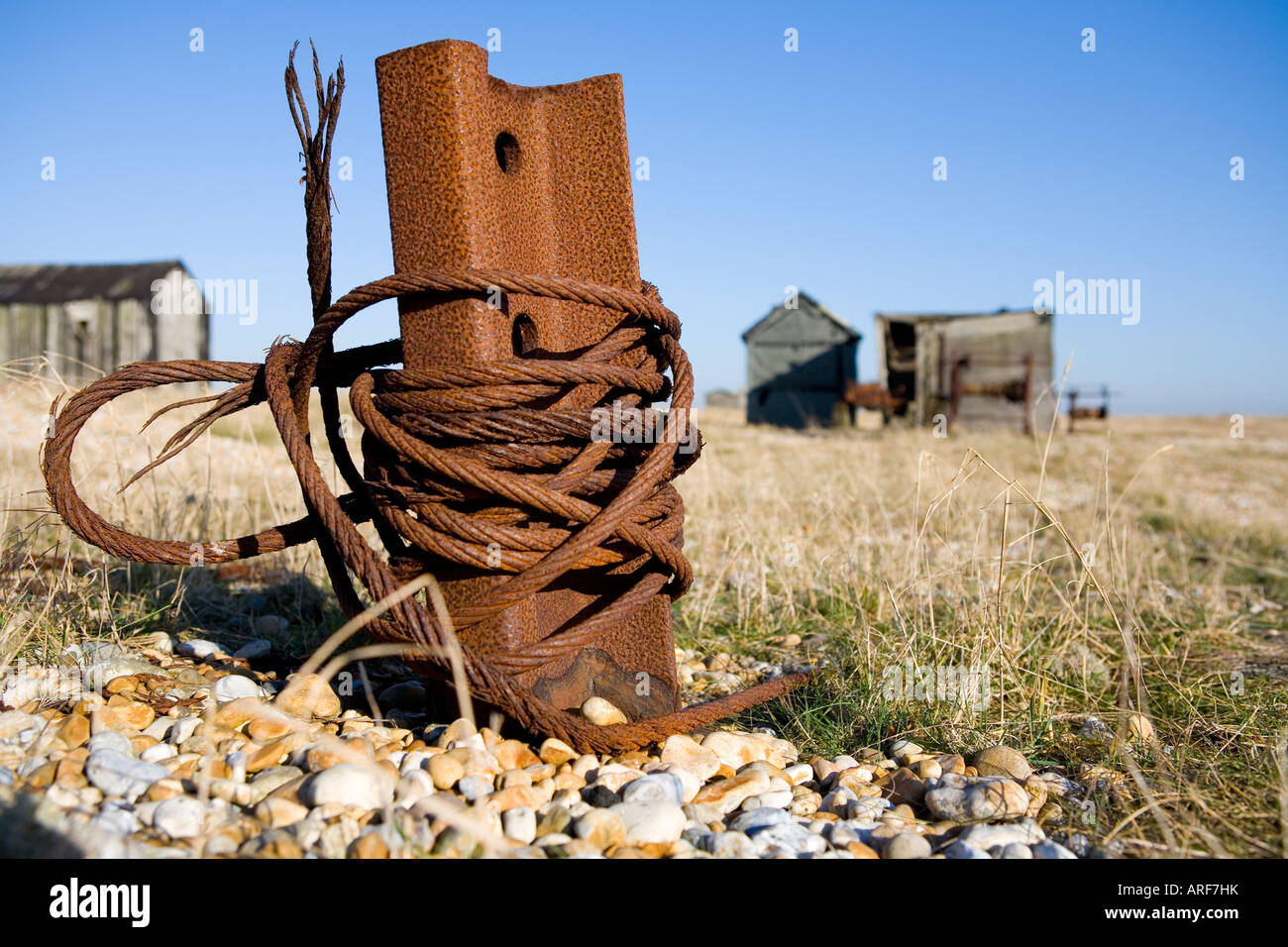 Rusty Iron Rope Stock Photo - Alamy