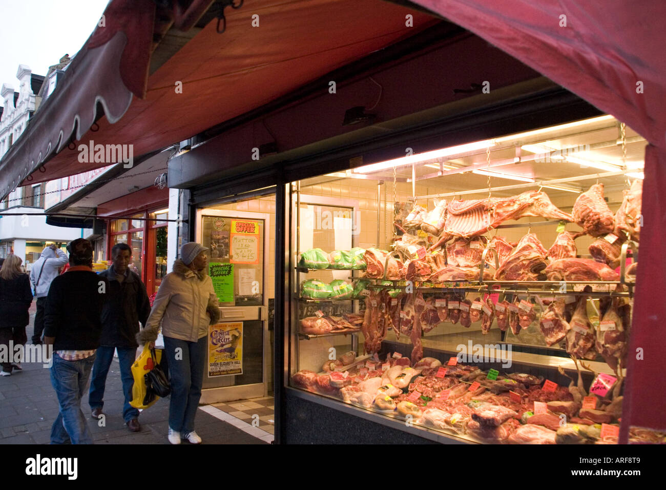 Walworth Road South London running between the Elephant and Castle and ...