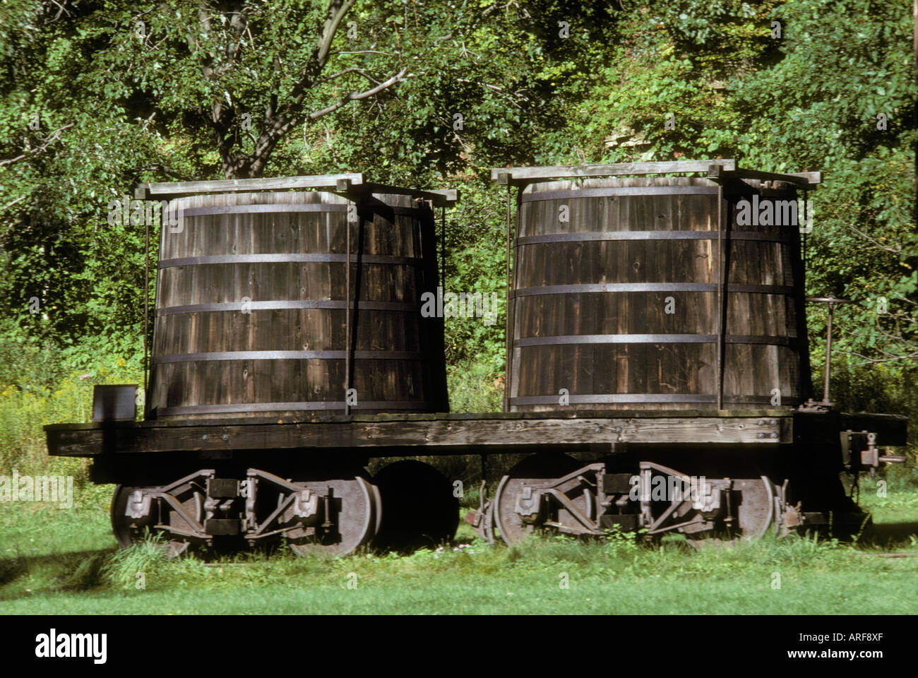 antique oil well pump engine railcar energy source exploration ...