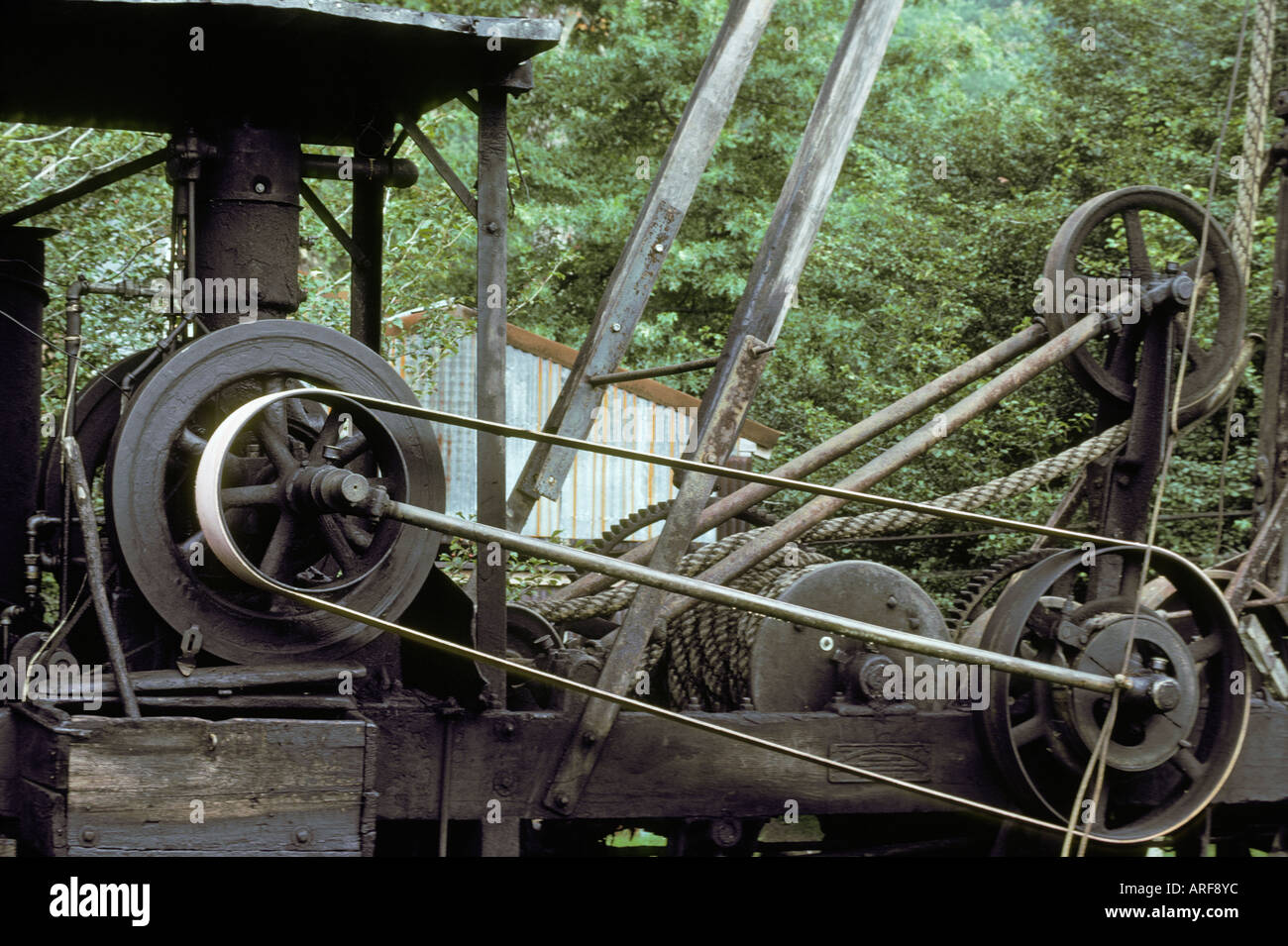 Antique oil well pump engine hi-res stock photography and images - Alamy