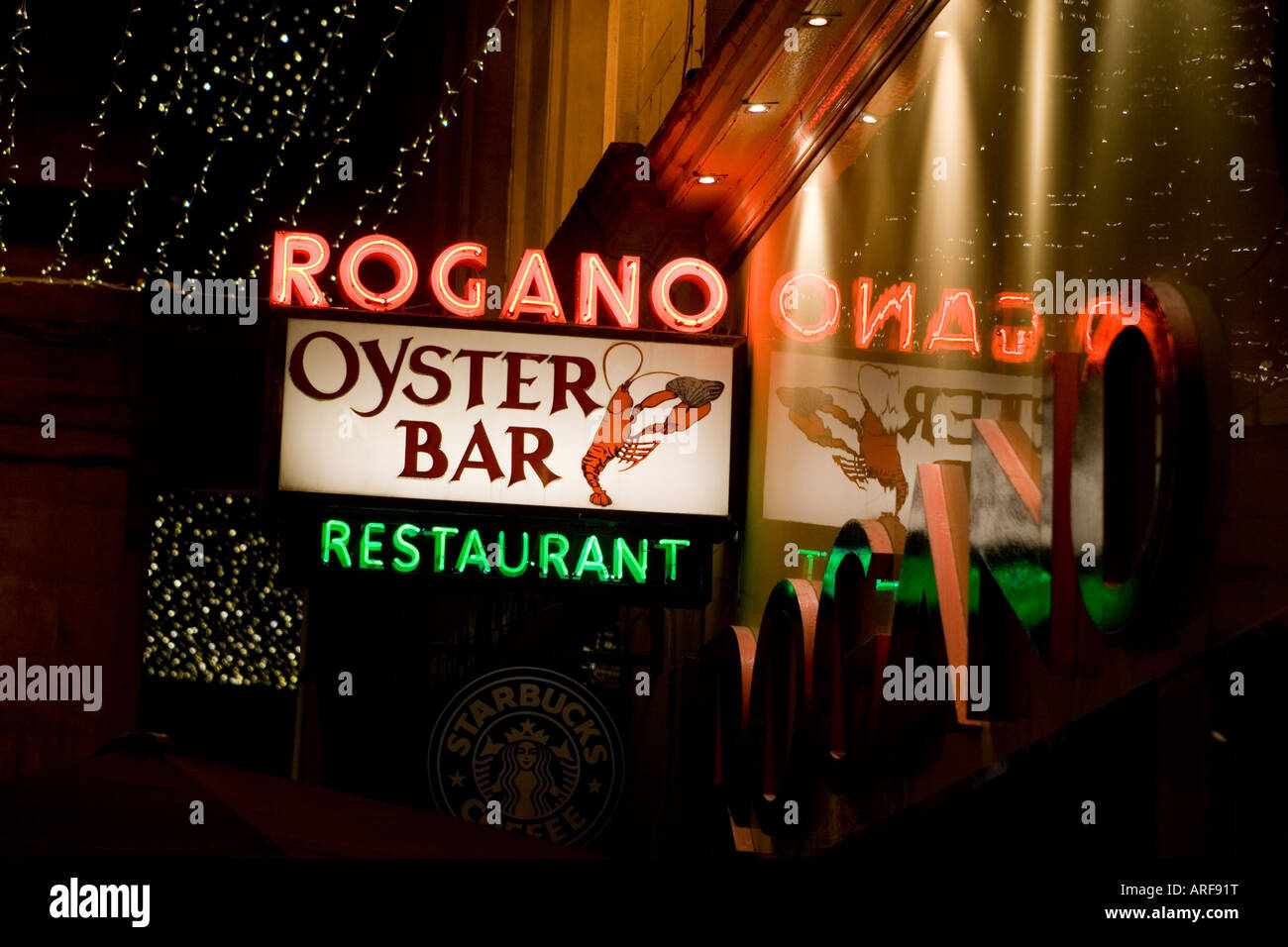 Rogano Oyster Bar Restaurant Glasgow Scotland Stock Photo - Alamy