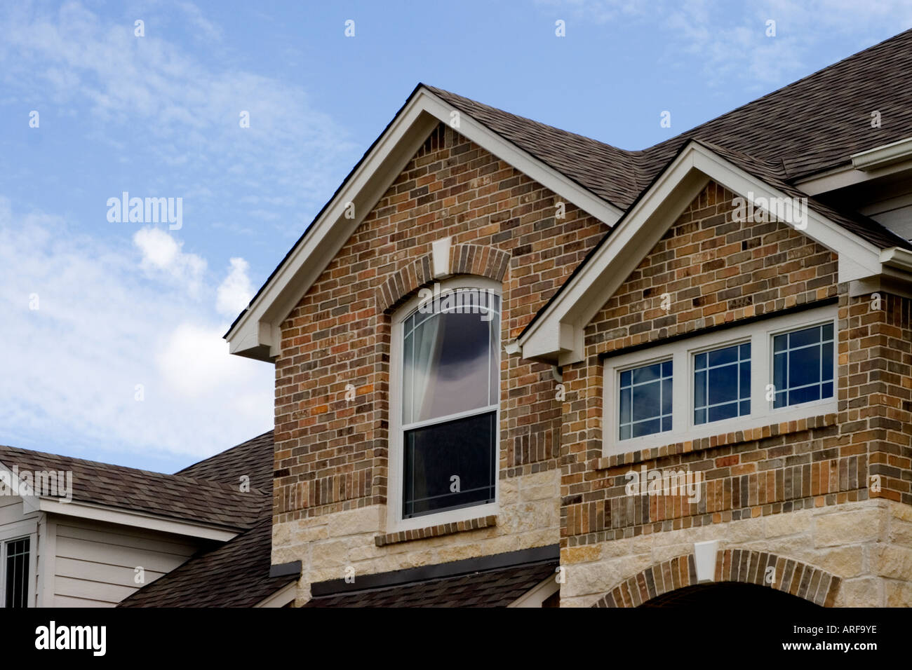 House roof bricks Stock Photo - Alamy