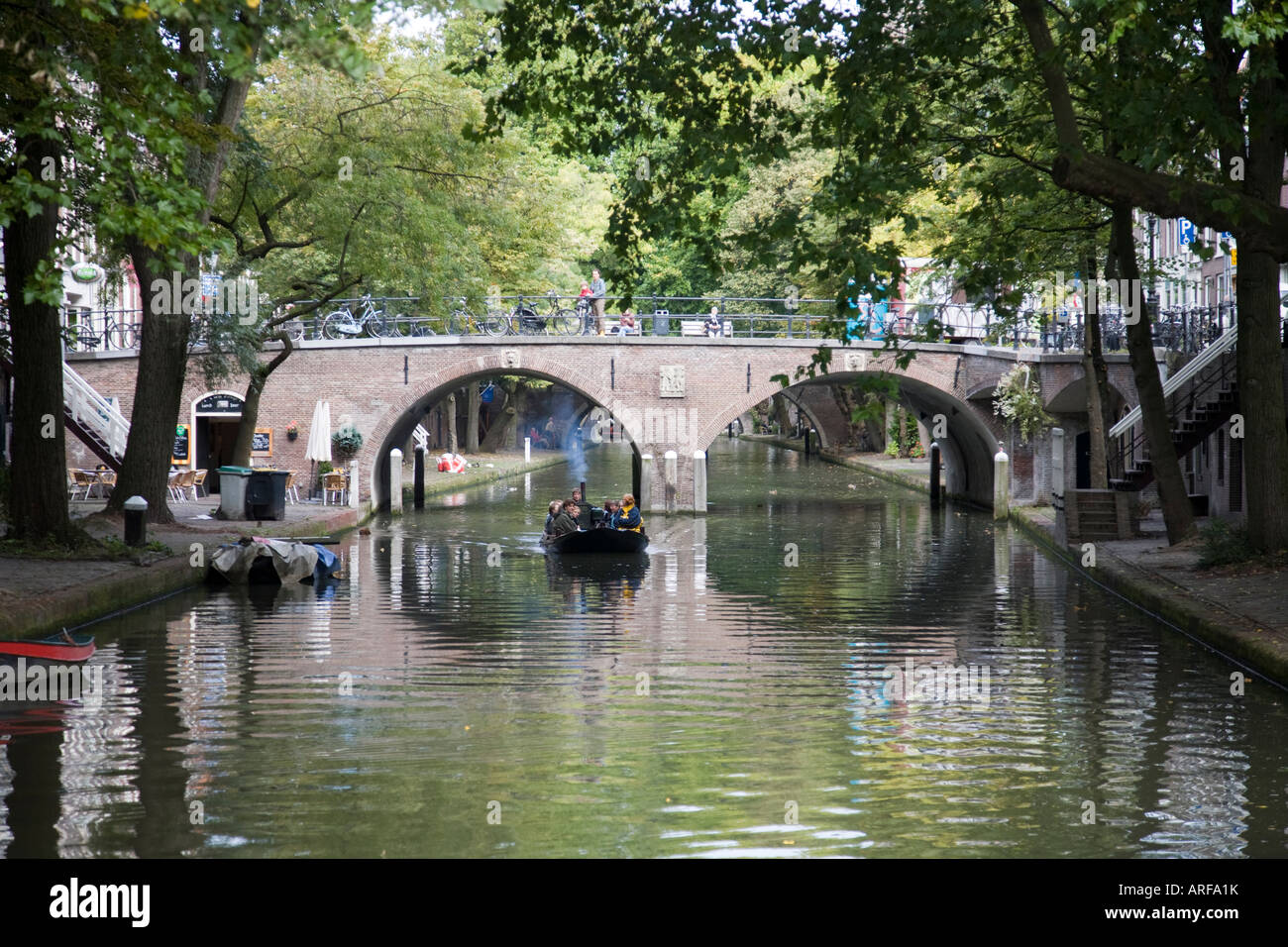 Utrecht Skinny Bridges Stock Photo - Alamy