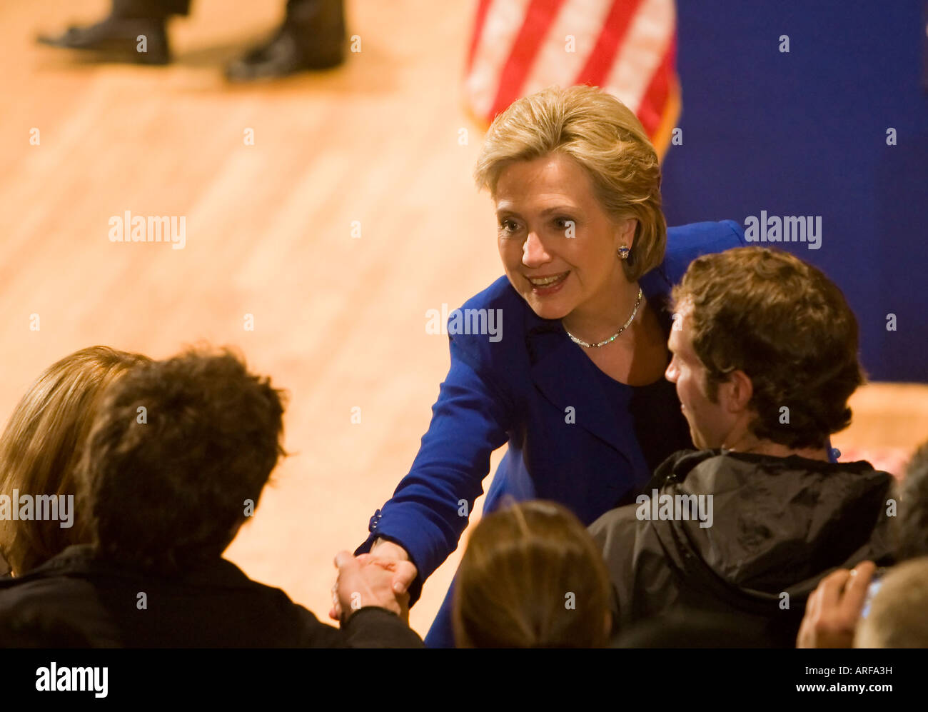 Sen. Hillary Clinton (D-NY) was a guest speaker for Larry Sabato's ...