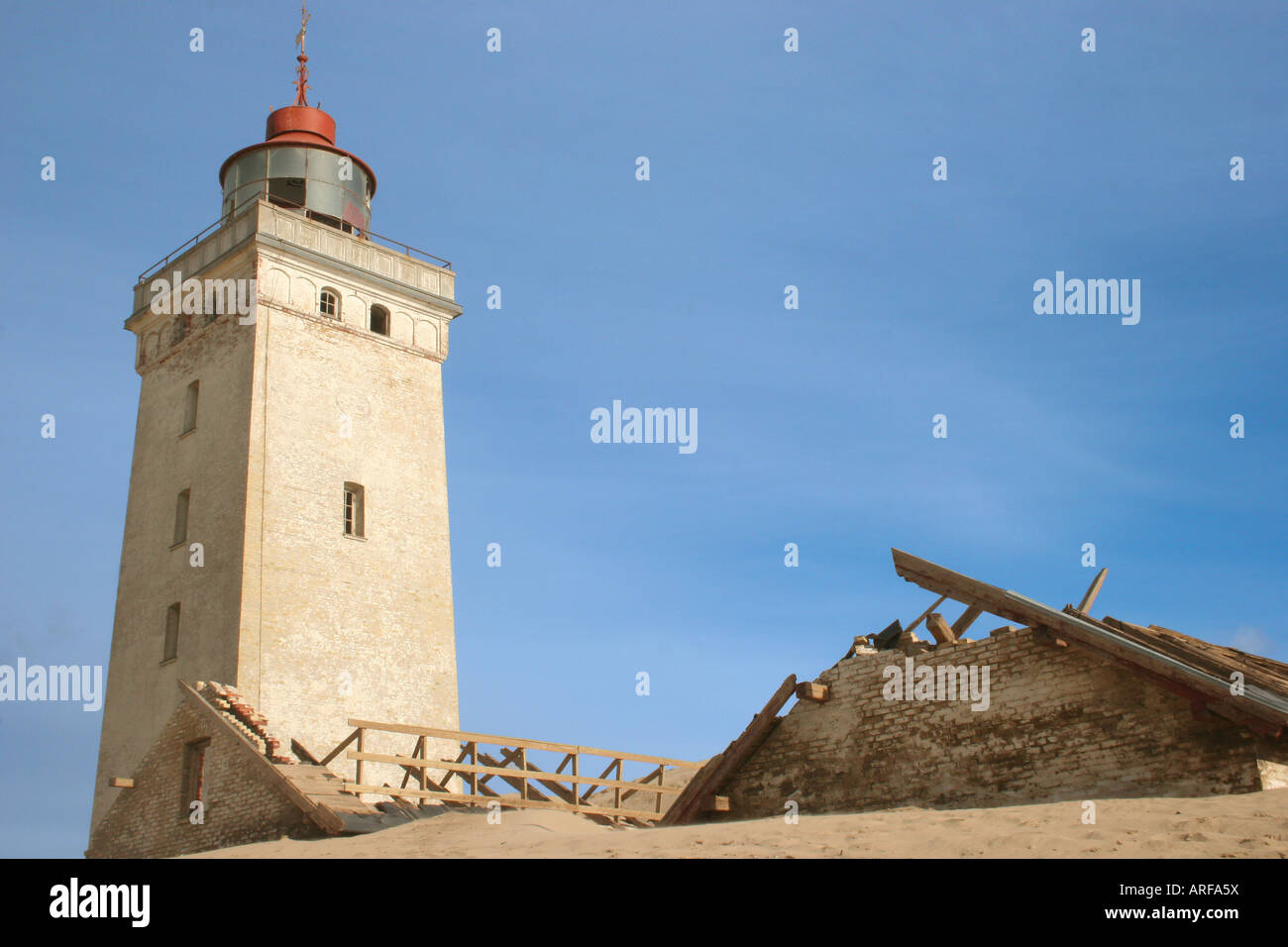 lighthouse in Denmark Stock Photo - Alamy