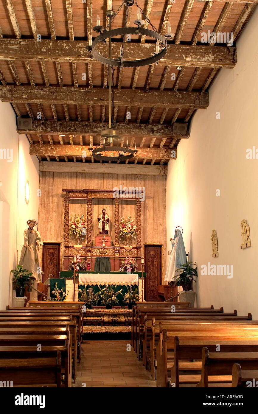 Spanish mission bench hi-res stock photography and images - Alamy