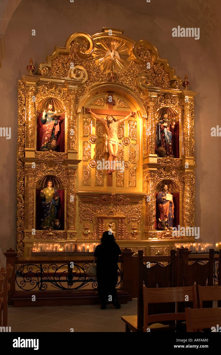 Catholic church altar sanctuary mission hi-res stock photography and images - Alamy