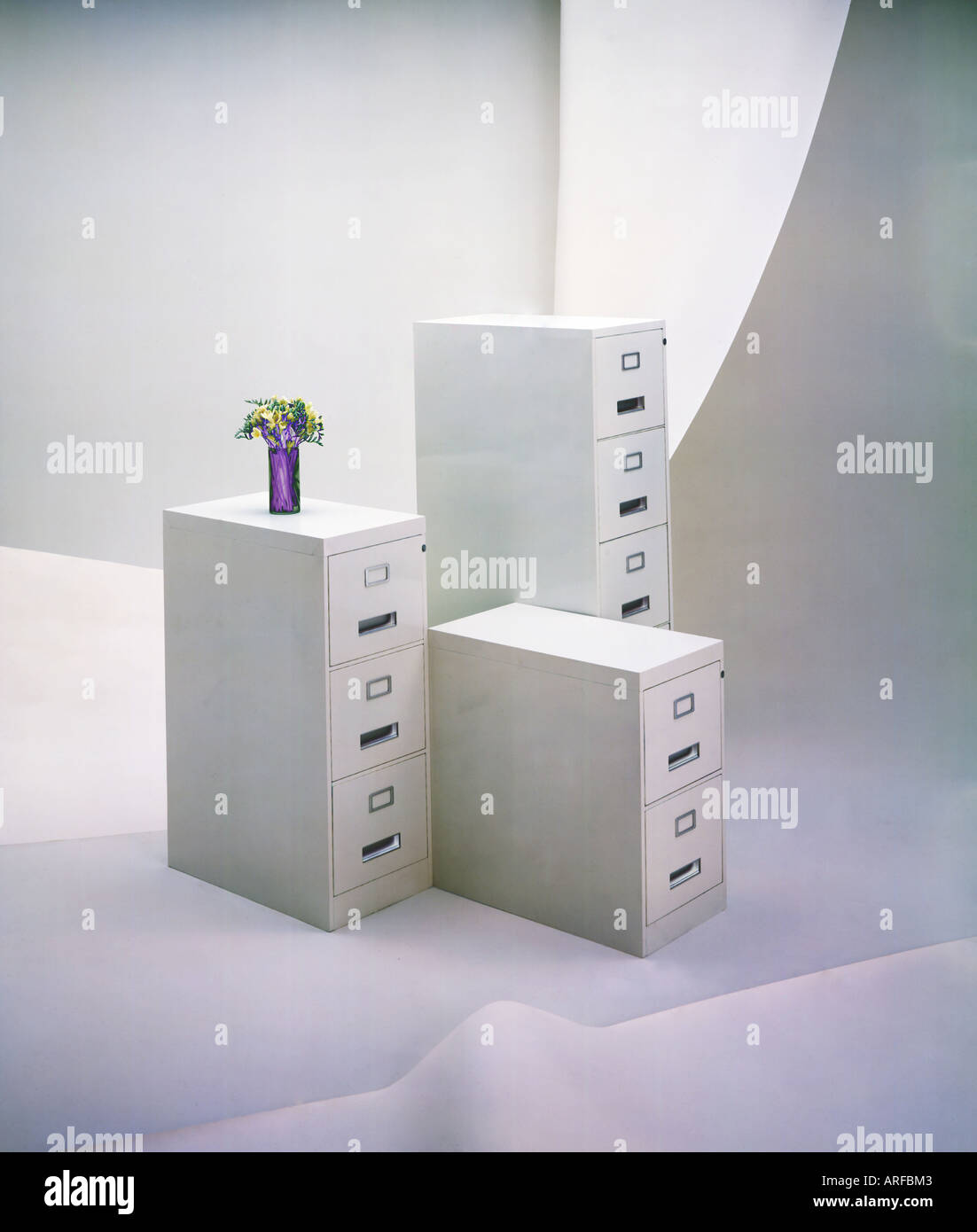 abstract business furniture file filing cabinet drawers Stock Photo - Alamy