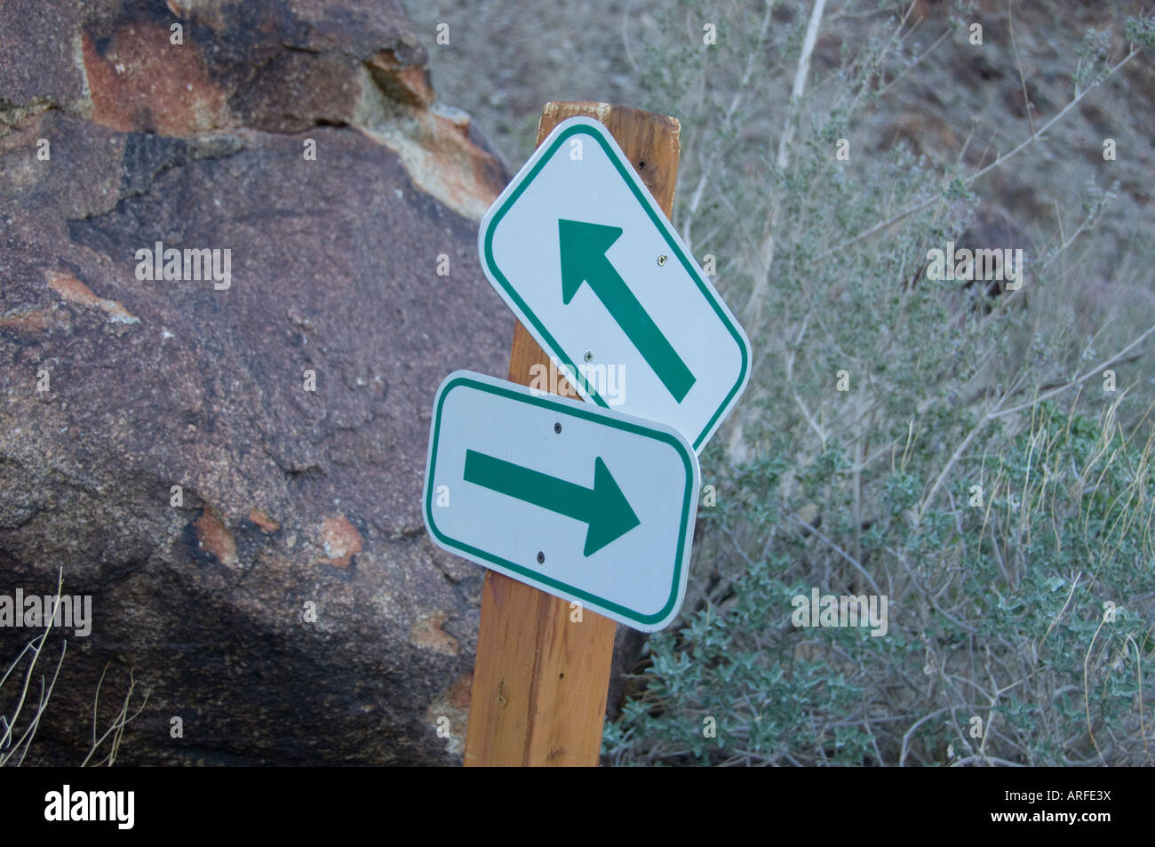 Which way to go Stock Photo - Alamy