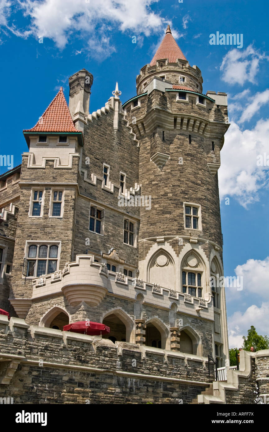 Casa Loma castle in Toronto Canada Stock Photo - Alamy