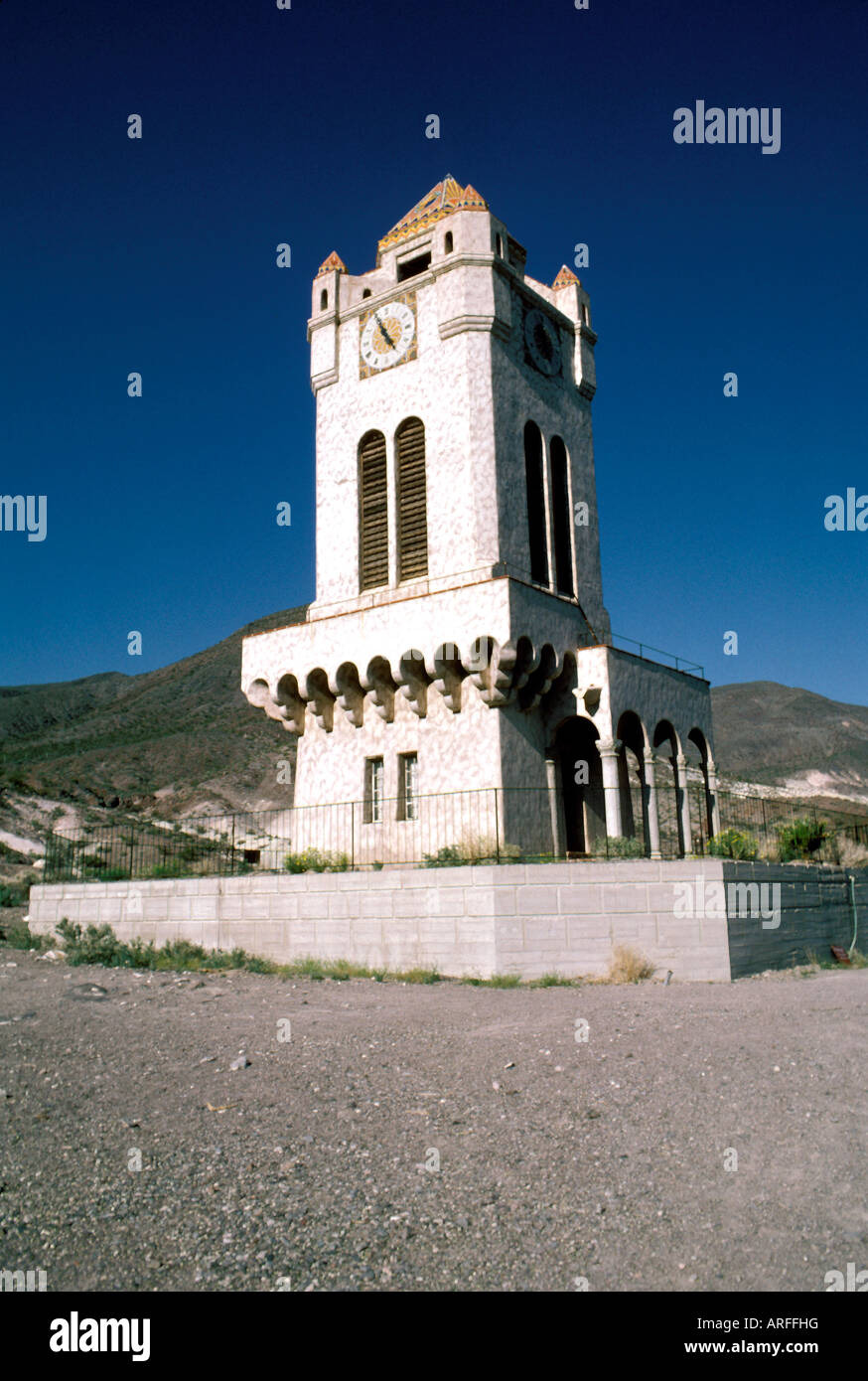 CA Death Valley National Park Scotty s Castle desert wilderness arid ...