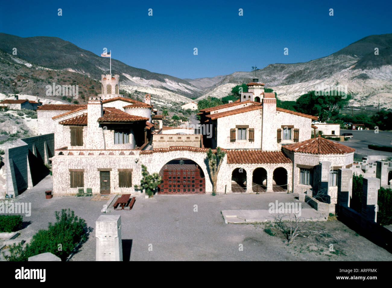 CA Death Valley National Park Scotty s Castle desert wilderness arid ...